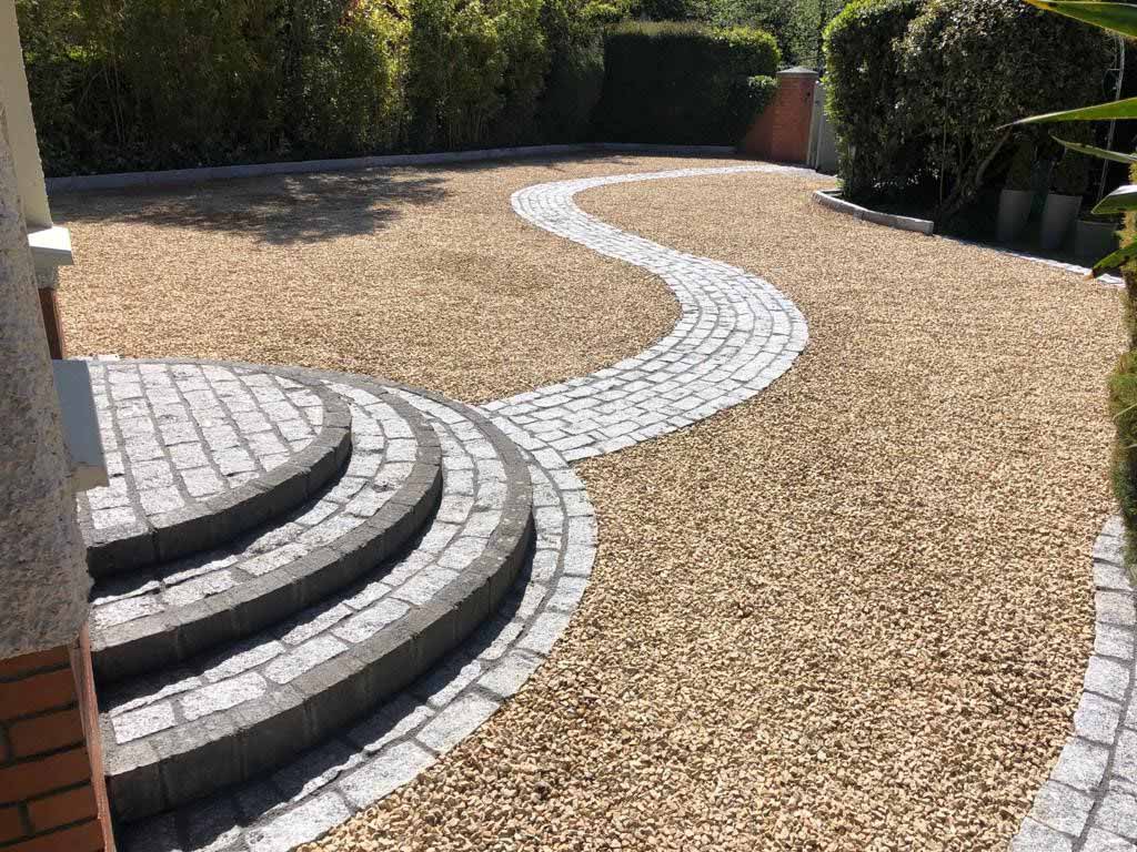 Stone Driveway Installation Permeable Driveways StoneSet